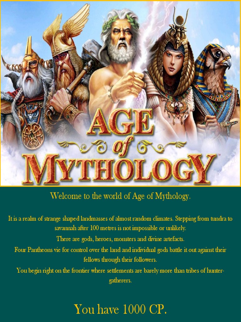 Jumpchain - Age of Mythology | PDF | Deities