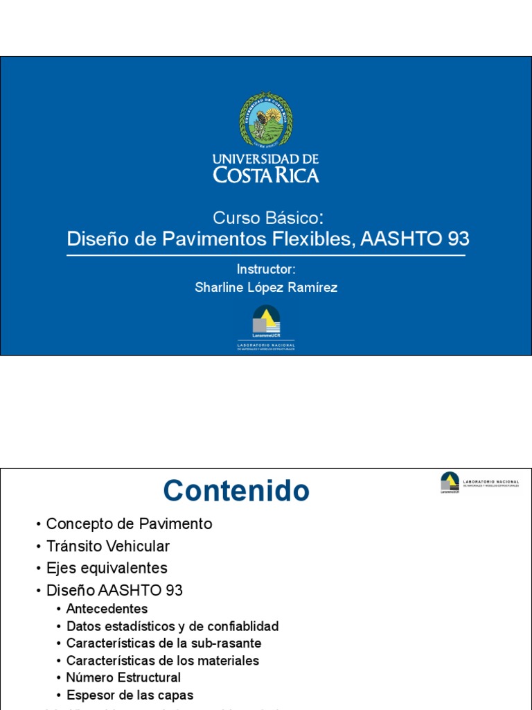Diseño AASHTO 93 | PDF | Eje | Deformación (ingeniería)