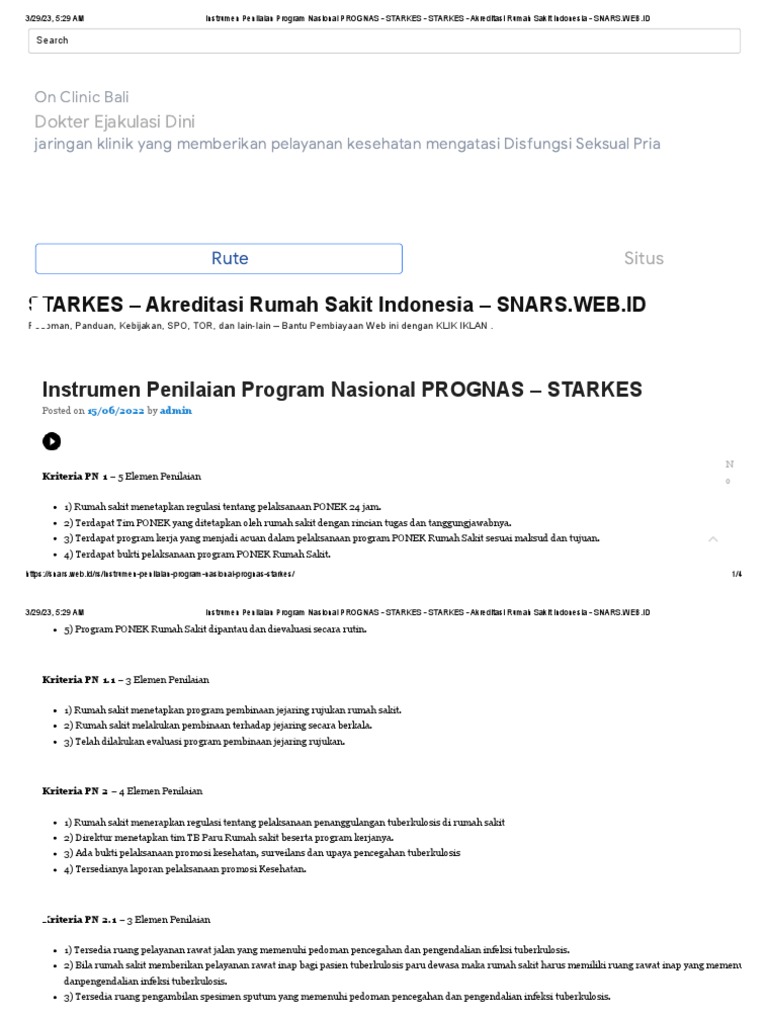 Penilaian PROGNAS STARKES 2024 | PDF