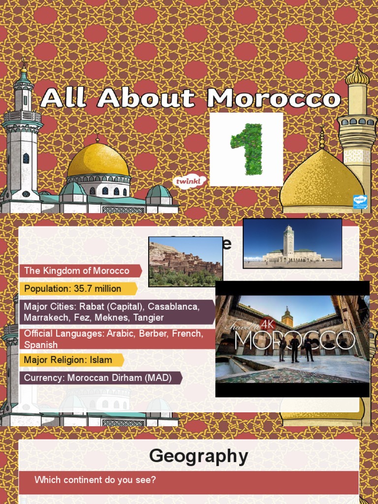 Morocco 1 | PDF | Morocco | Moroccan Cuisine