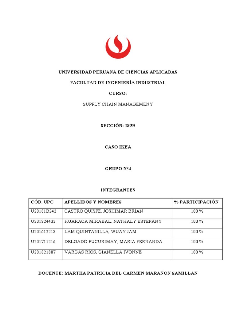 Grupo 4 - Caso Ikea | PDF | Procesos de negocio | Economias