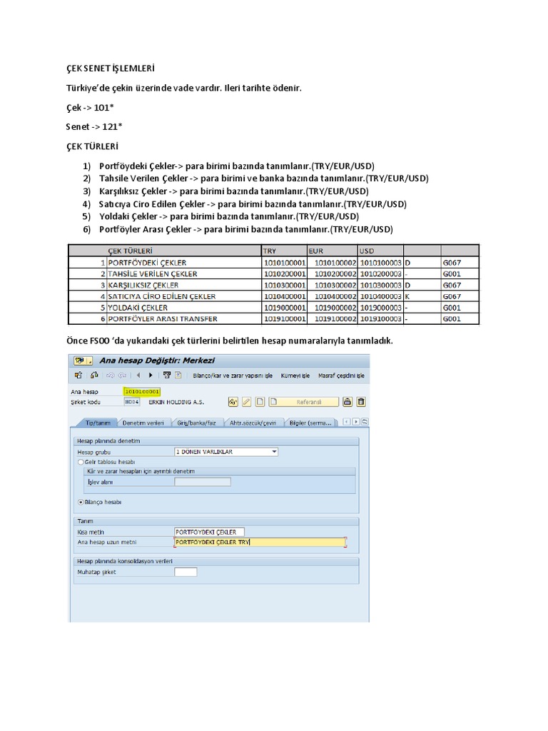 Fi 18) Çek Senet İşlemleri̇ | PDF