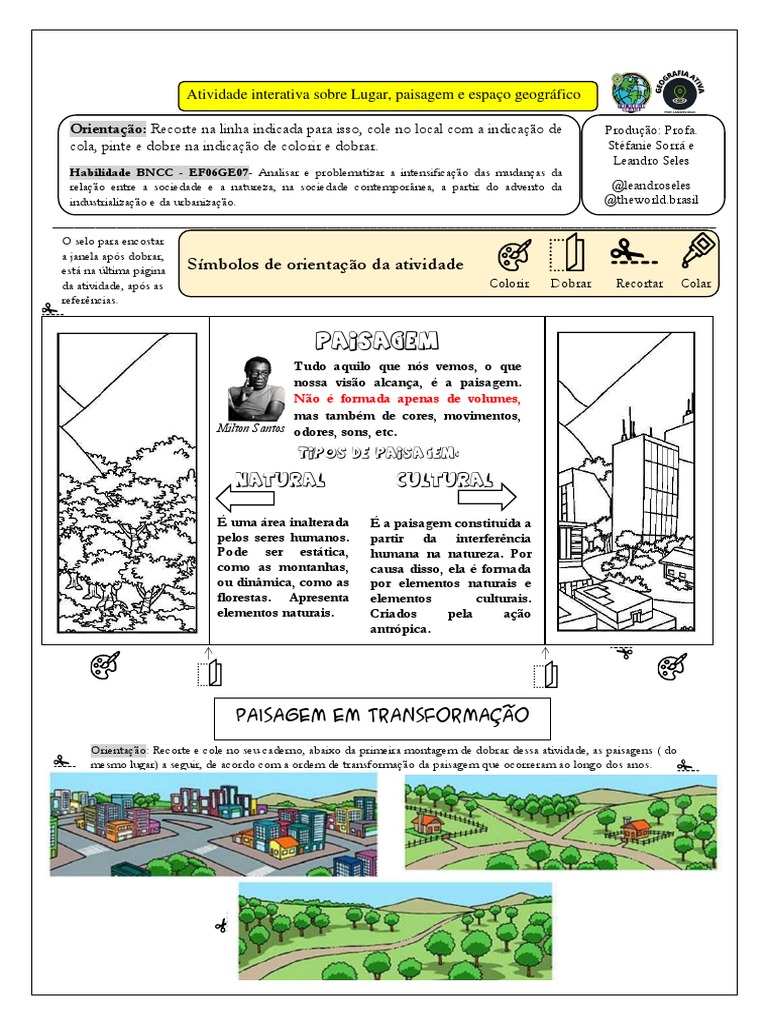ATIVIDADE INTERATIVA EM GRUPO Lugar-Paisagem-e-Espaco-Geografico | PDF ... ATIVIDADE INTERATIVA EM GRUPO Lugar-Paisagem-e-Espaco-Geografico | PDF ...
