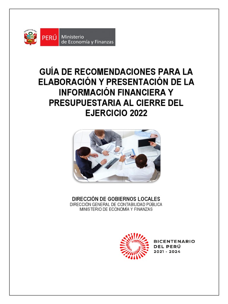 GUIA ANUAL 2022 Final v27.01.2023RR (R) | PDF | Contabilidad | Depreciación