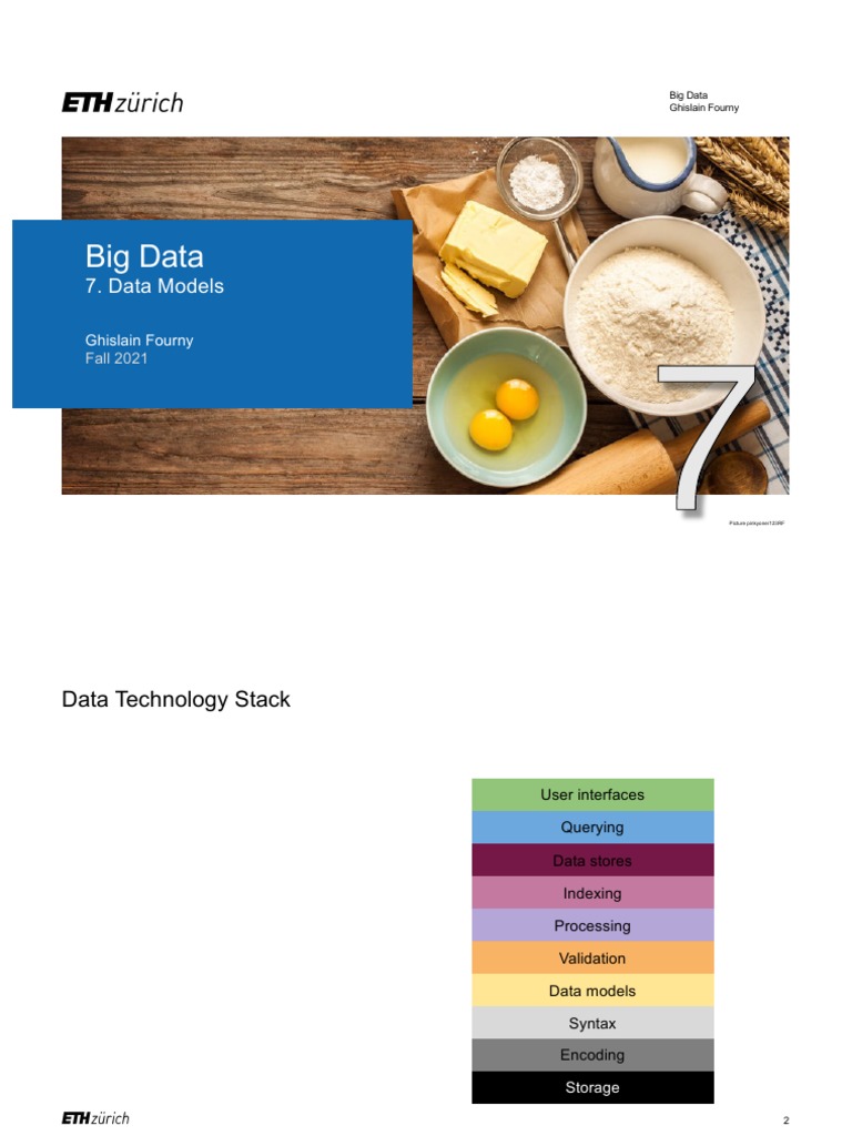07 Big Data Data Models Pdf Boolean Data Type Computer Data