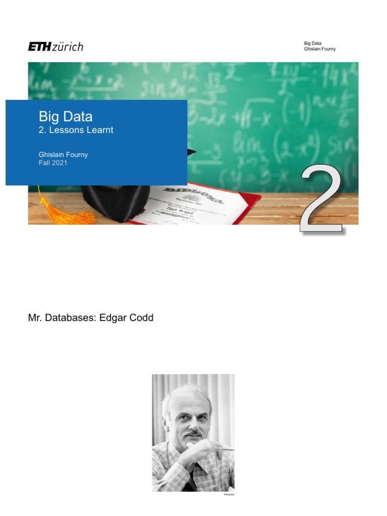 02 Big Data - Lessons Learnt | PDF | Starship Enterprise | Uss Enterprise (Ncc 1701 D)