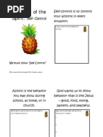 Fruit of The Spirit "JOY" Arts & Craft Book | PDF | Fruit Of The Holy ...