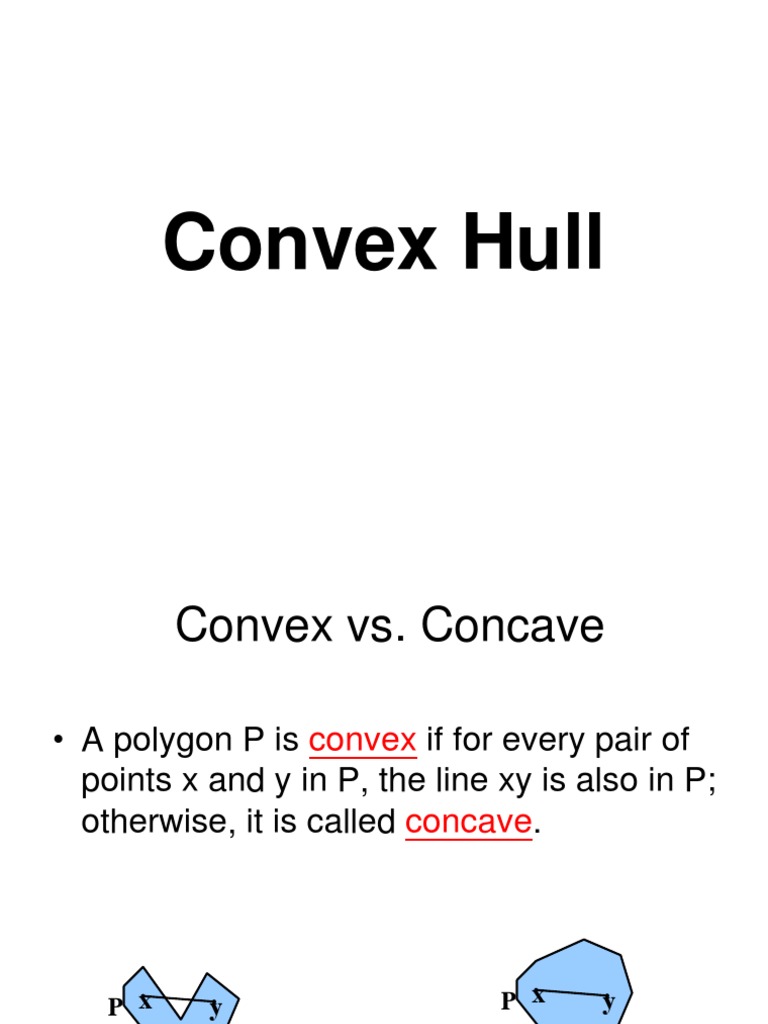 Convex Hull | PDF