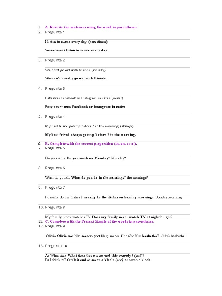 Practica Ingles | PDF