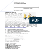 Verb To Be & Simple Present Guide | PDF | Rules | Grammar