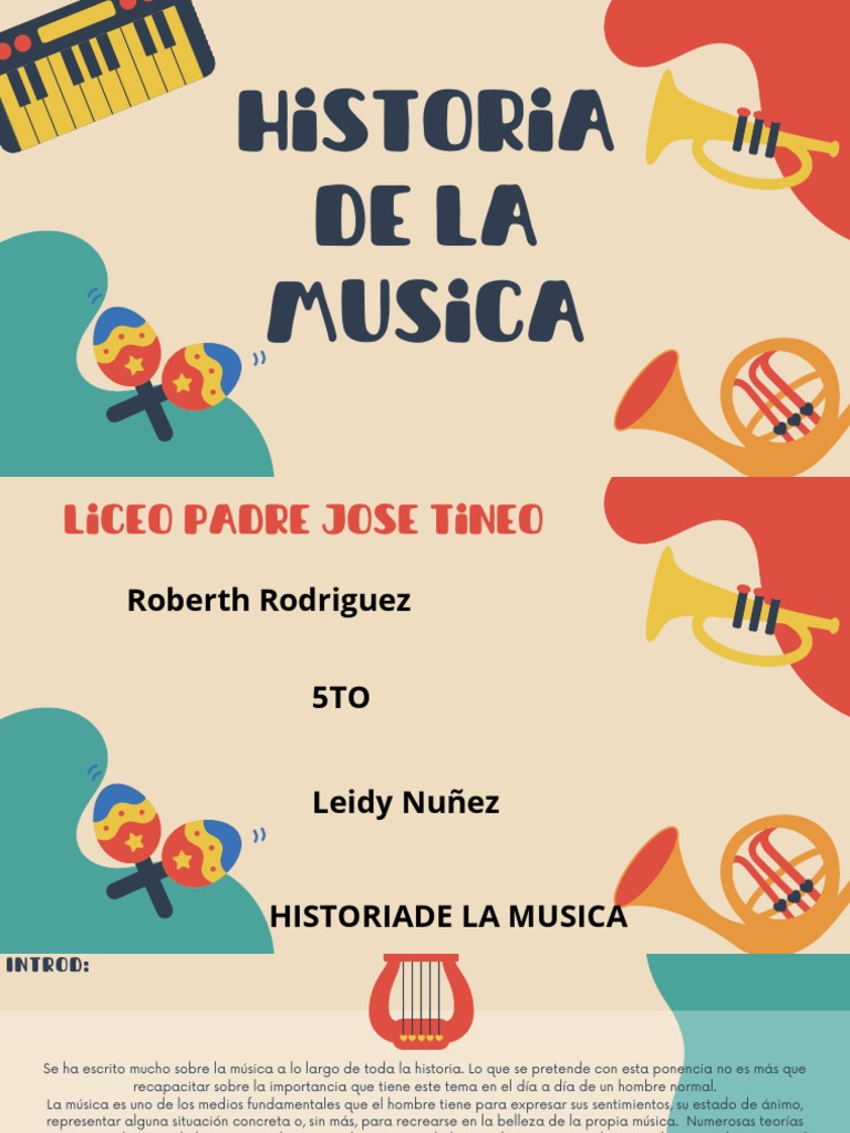 Historia de La Musica | PDF | Musicología | Bailes