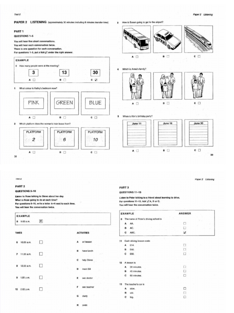 (PDF) Cambridge - Key English Test 3 With Answers - PDF - WIAC - INFO ...