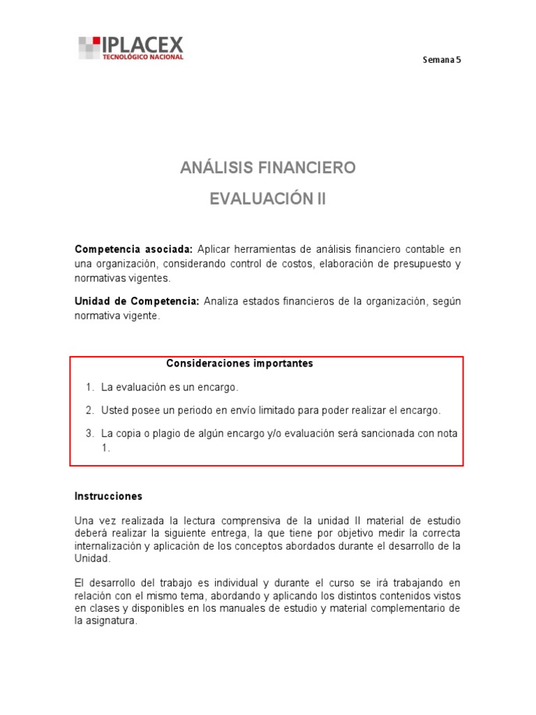 Análisis Financiero Iplacex | PDF | Contabilidad | Estado de resultados