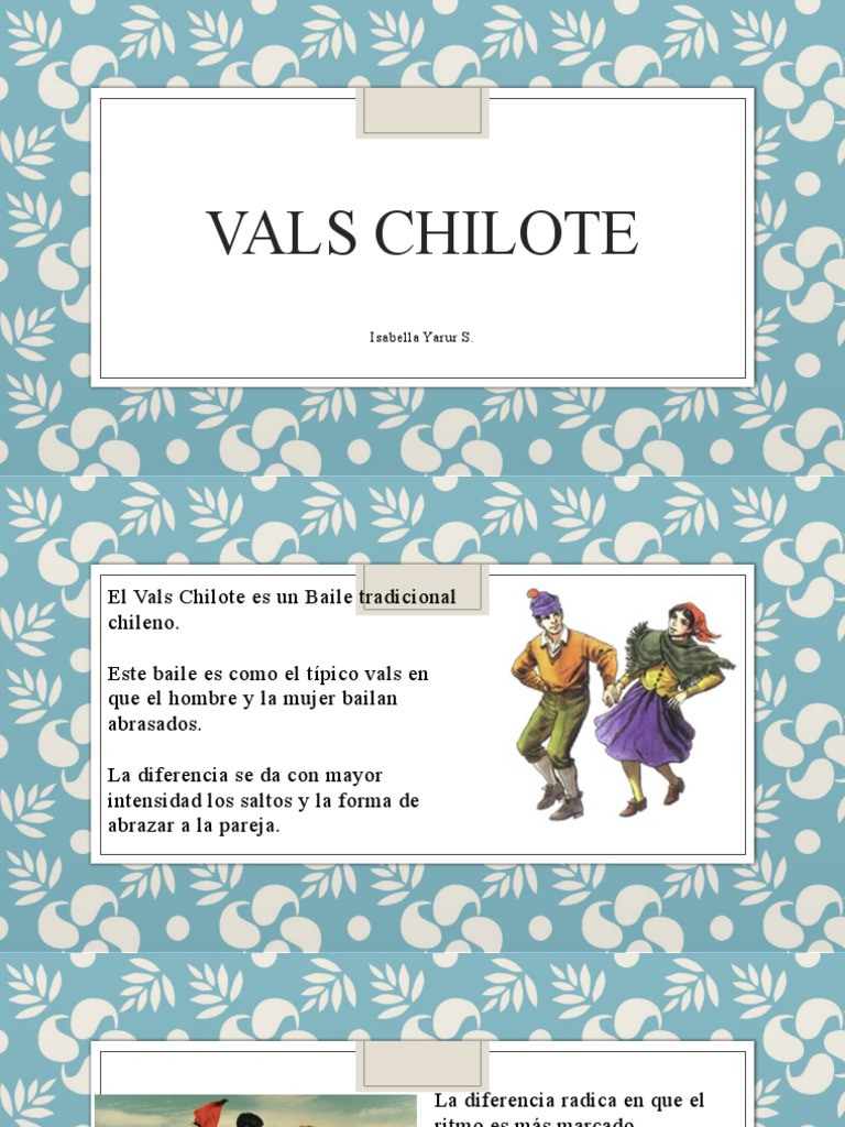 Vals Chilote | PDF | Arte | Clásicos