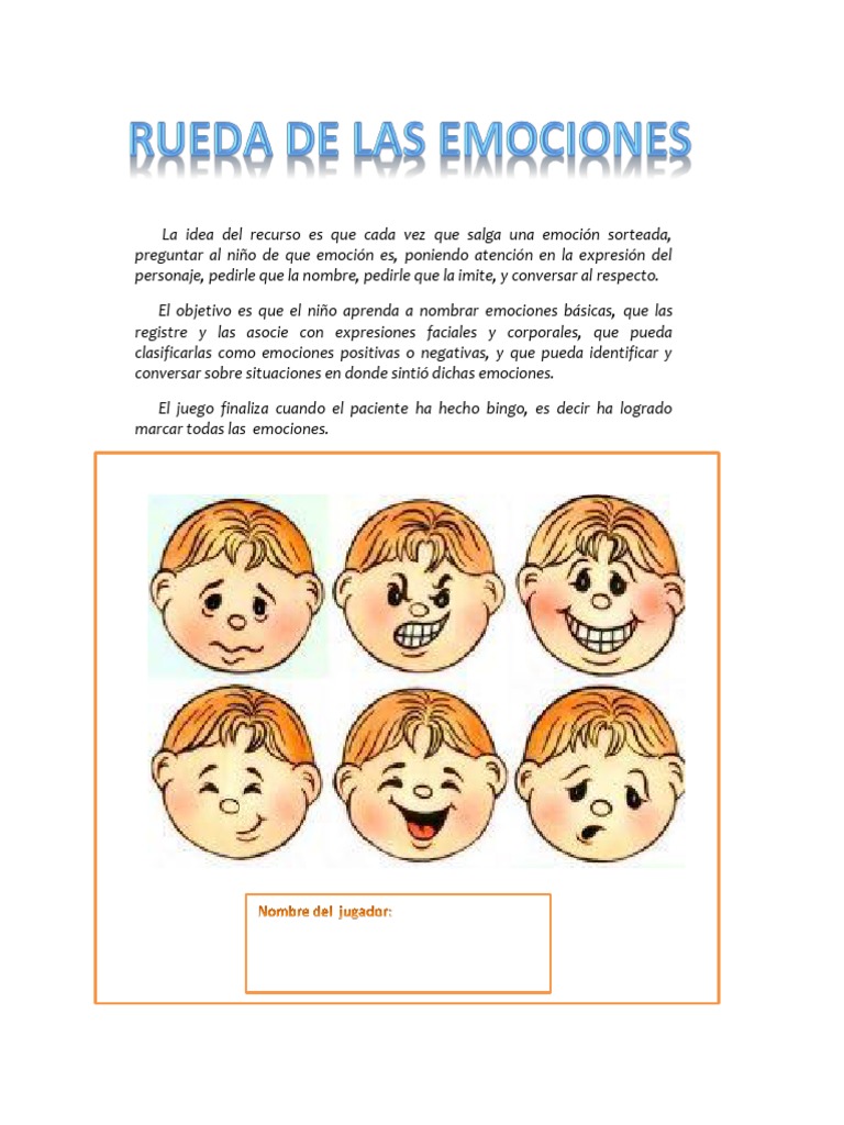 Cuadernillo Manejo de Las Emociones | PDF | Las emociones | Sicología