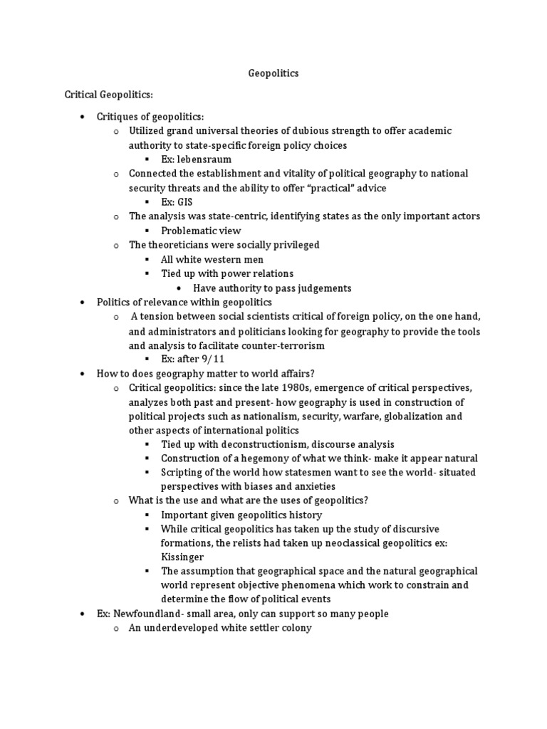 Untitled | PDF | Public Sphere | Geopolitics