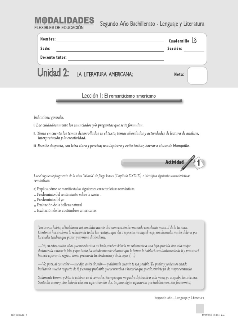 Cuadernillo de Lenguaje y Literatura 2º Año | PDF | María, madre de ...