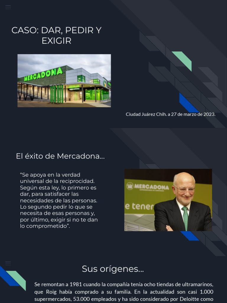 Dar, Pedir y Exigir | PDF | Economias | Business