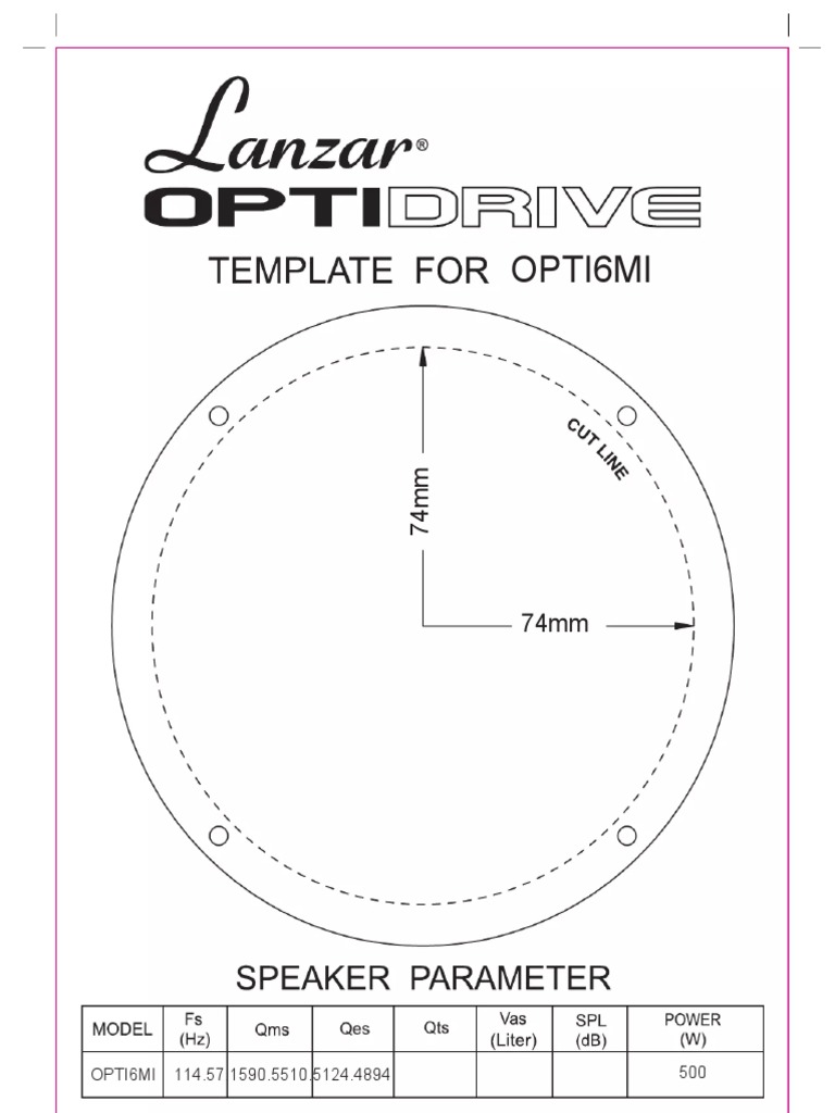 Manual de Usuario Lanzar Opti Pro (1 Páginas) | PDF
