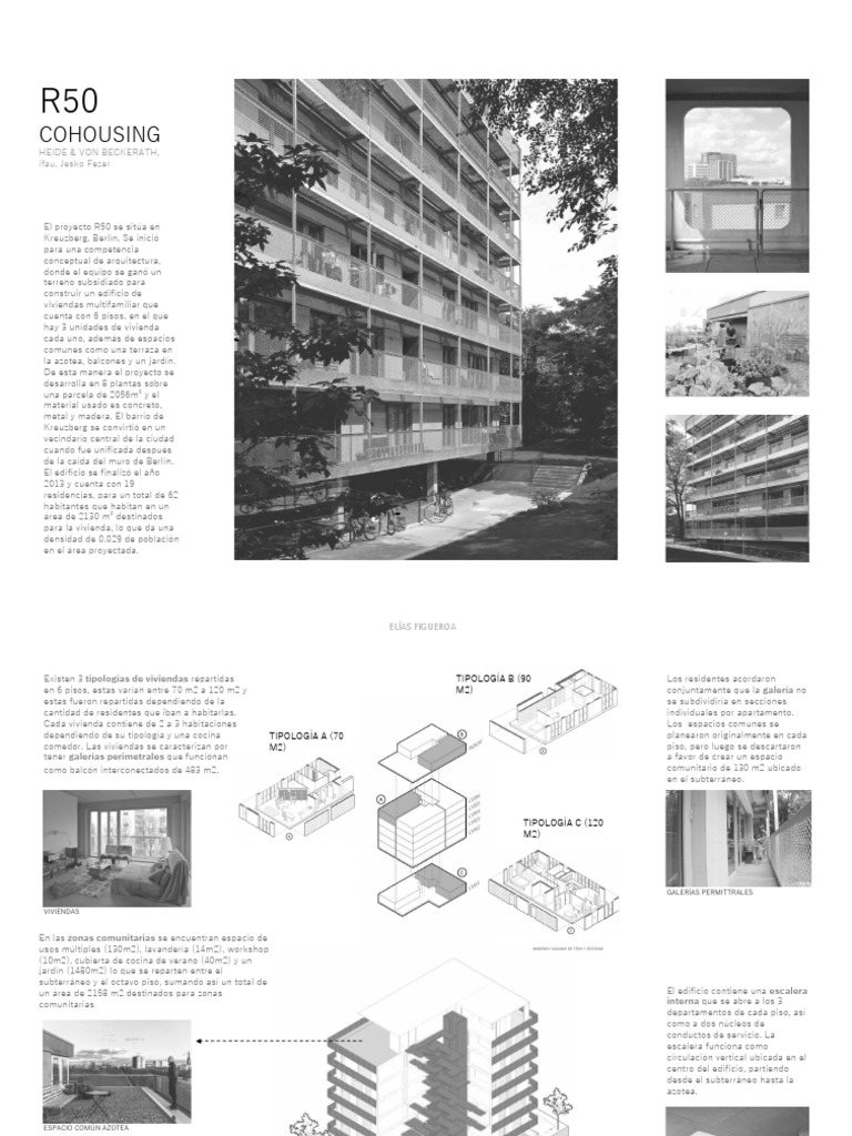 Cohousing: Heide & Von Beckerath, Ifau, Jesko Fezer | PDF | Arquitecto | Vivienda pública