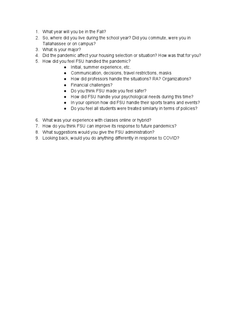 Undergraduate Questions | PDF