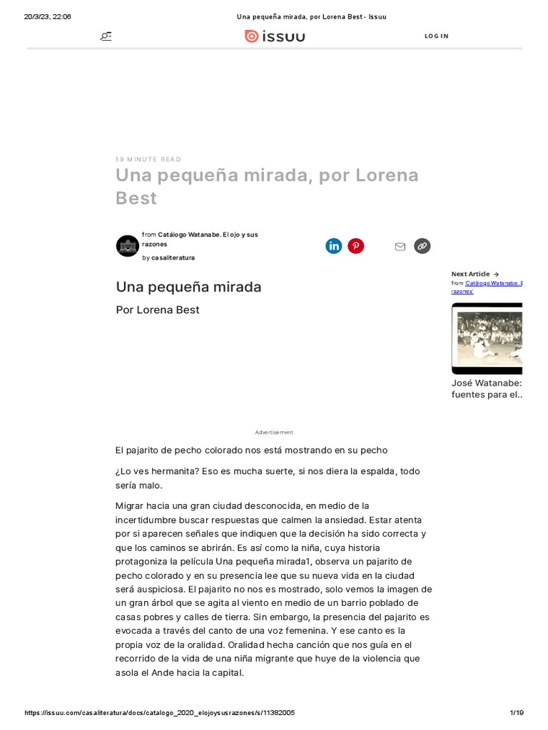 Migración y Esperanza en la Ciudad | PDF