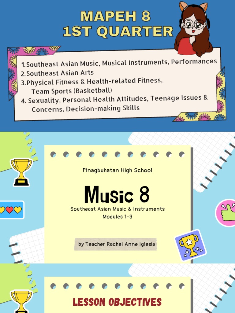 (QUARTER 1) MUSIC 8 Southeast Asian Music and Instruments | PDF ...
