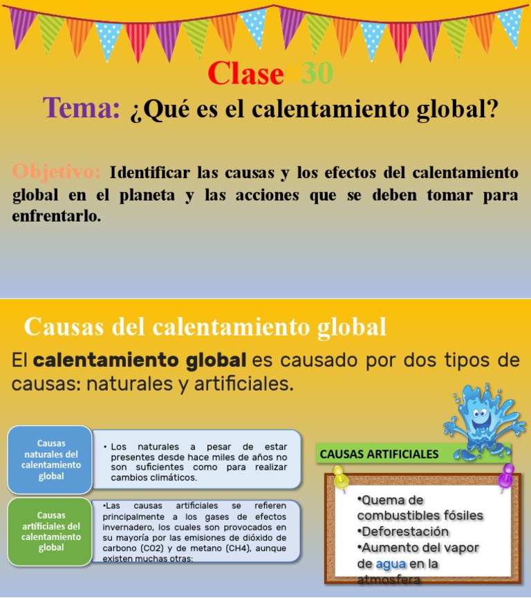 ¿Qué Es El Calentamiento Global?: Clase | PDF