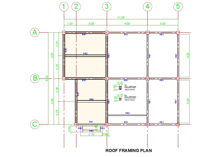 Roof Deck Framing Plan | PDF