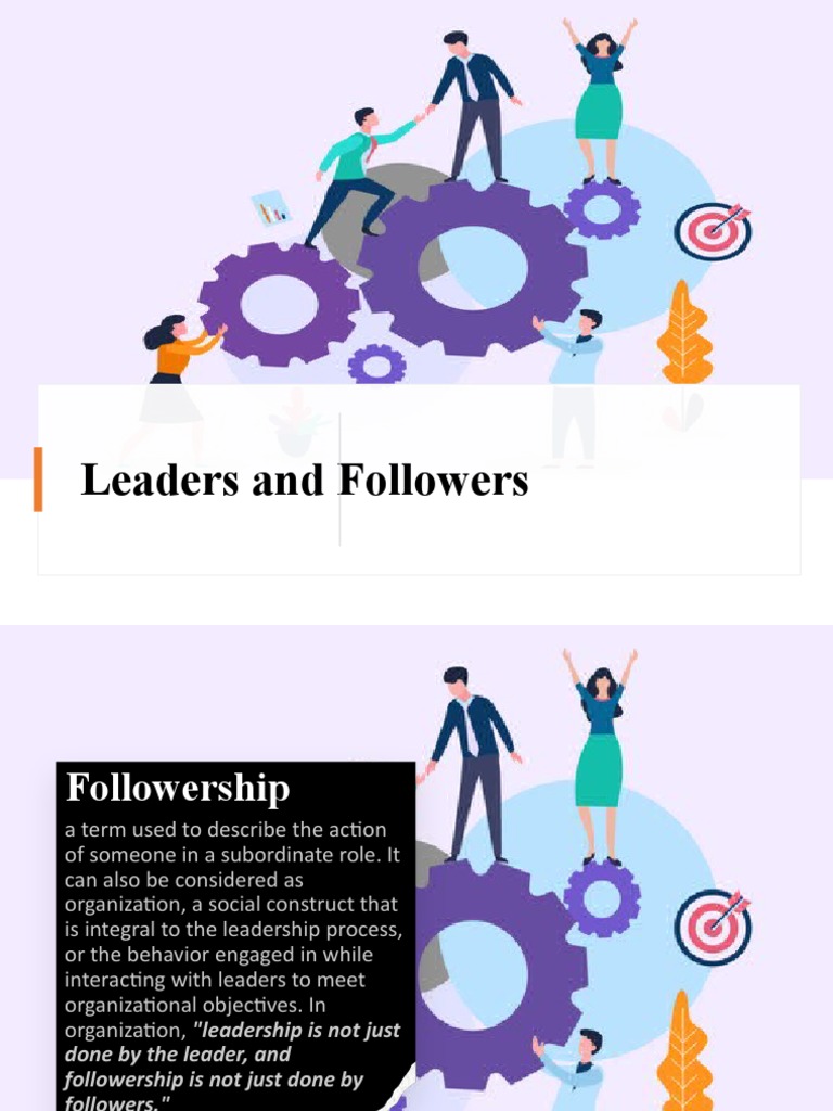 LEADERS AND FOLLOWERS | PDF | Leadership | Cognition