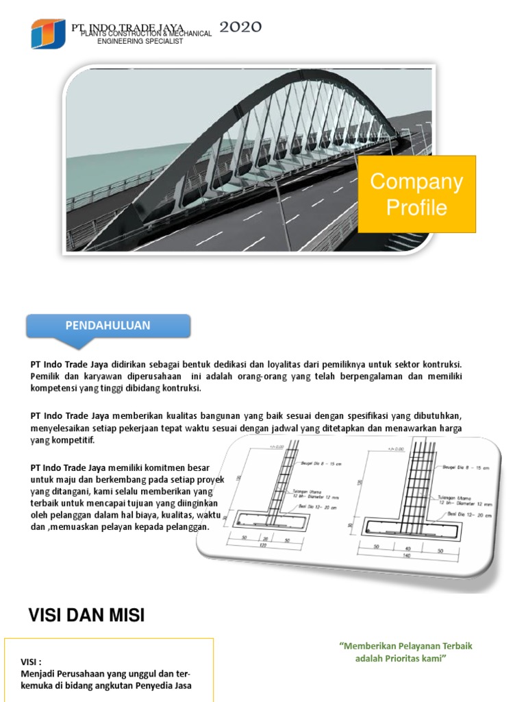 Profil PT Indo Trade Jaya | PDF