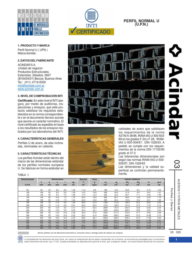 Unidad de Negocio:: Perfil Normal U (U.P.N.) | Descargar gratis PDF ...