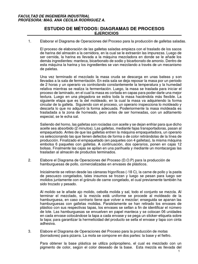 Guia 02 Ejercicios Dop | PDF | Galleta | Agua