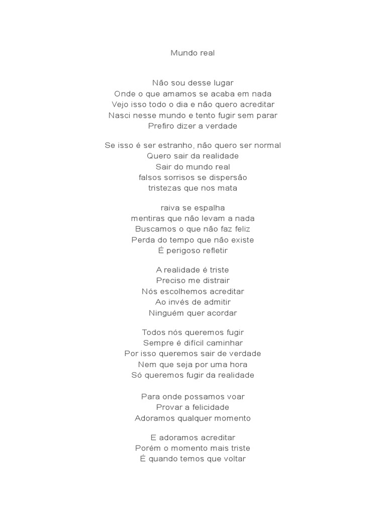 Mundo Real - 1 | PDF