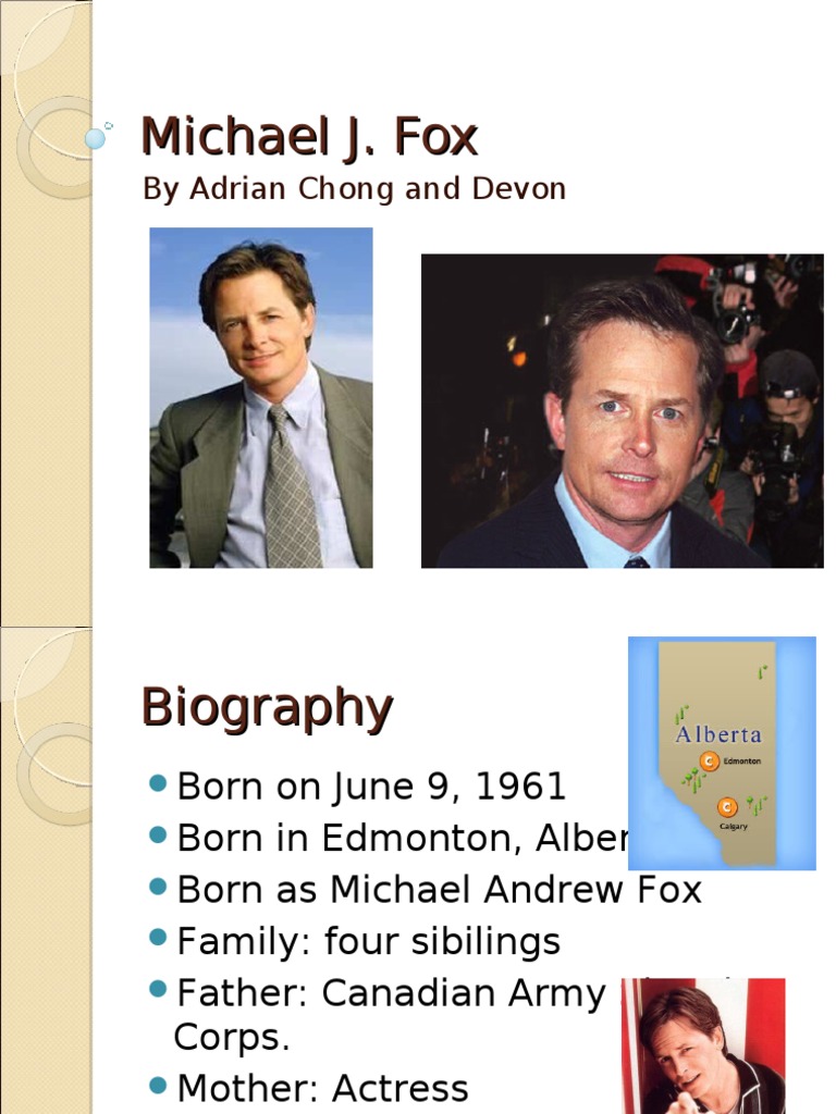 Michael J. Fox: A Biography | PDF | Social Science | Travel