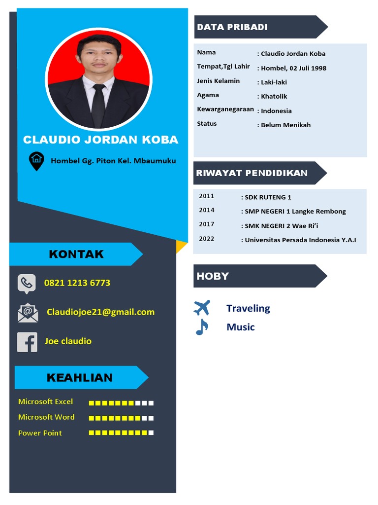 CV Joe 2021 | PDF