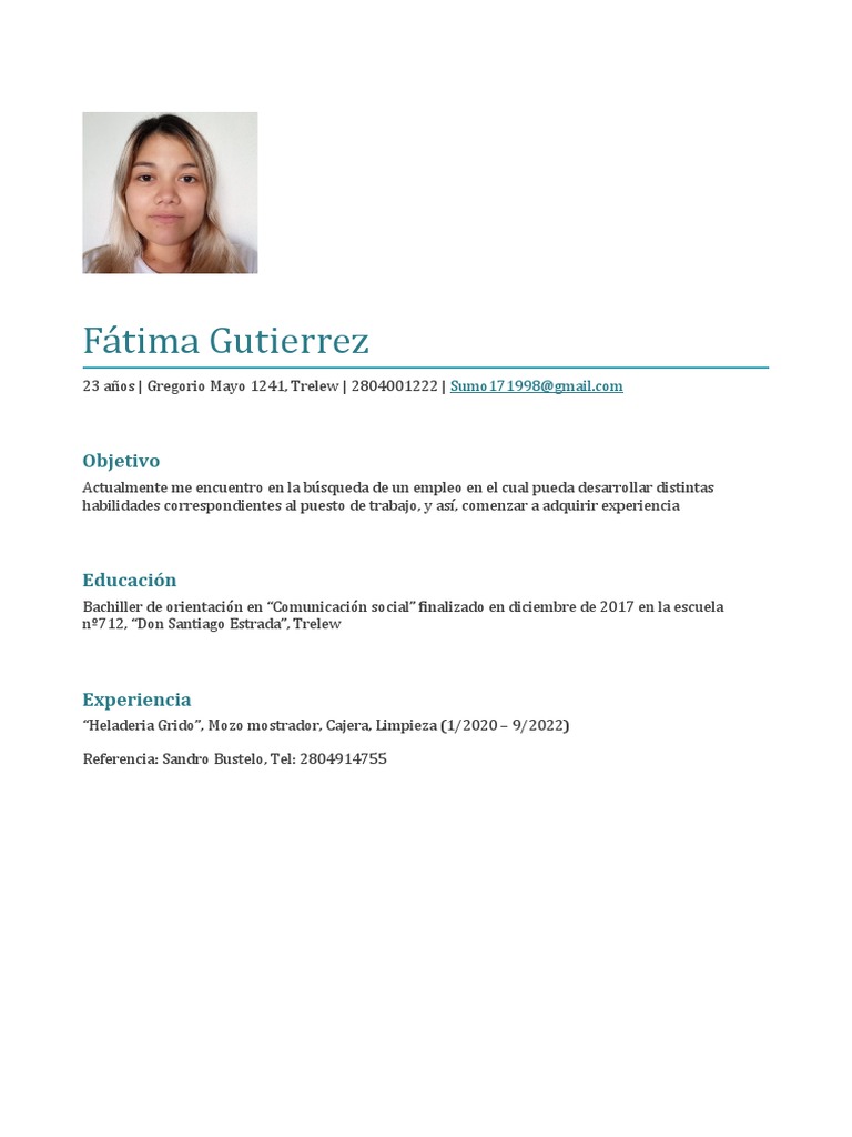 Fátima Gutierrez | PDF