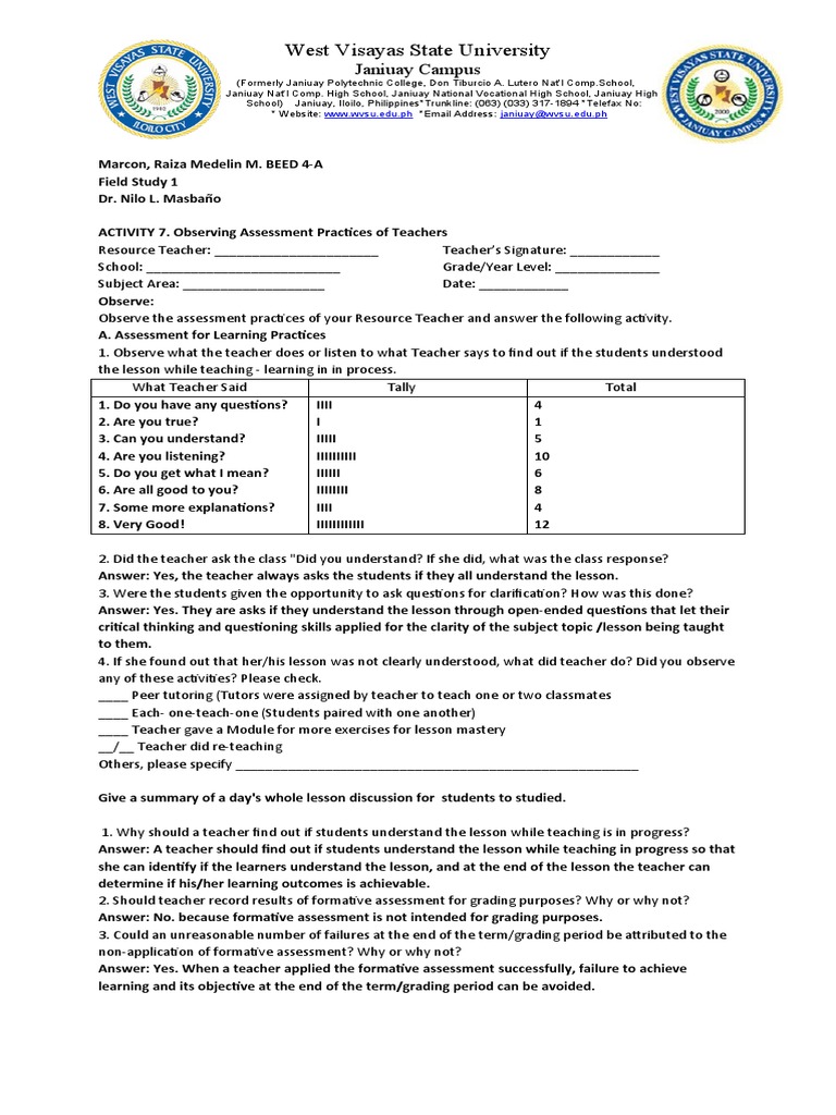 West Visayas State University: Janiuay Campus | PDF | Educational ...