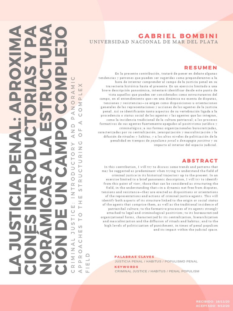 Justicia Penal | PDF | Derecho penal | Justicia