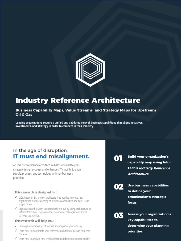 Industry Reference Architecture Sample Report | PDF | Strategic Management | Petroleum