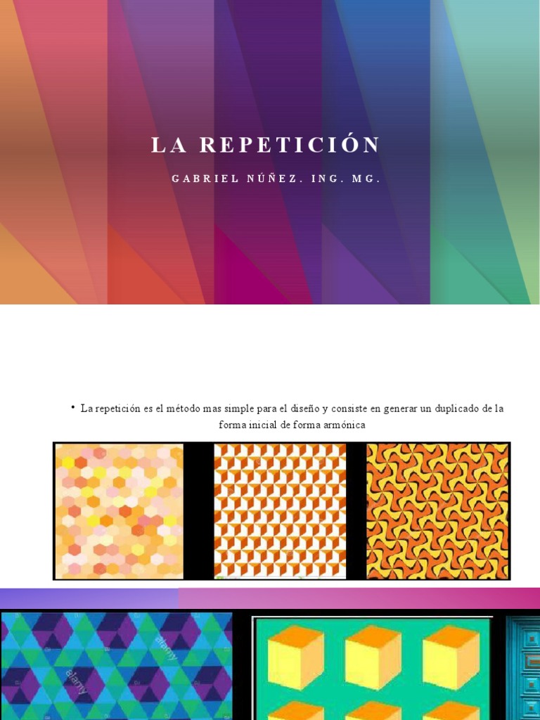 Fundamentos de la Repetición en Diseño | PDF