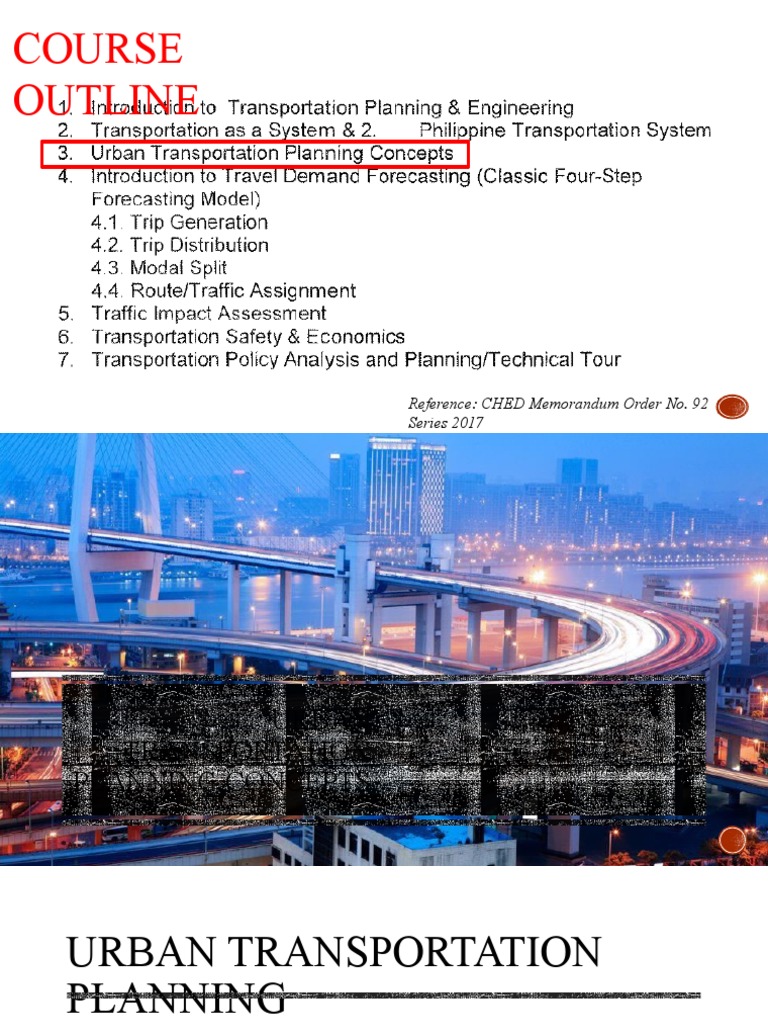 Course Outline: Reference: CHED Memorandum Order No. 92 Series 2017 ...