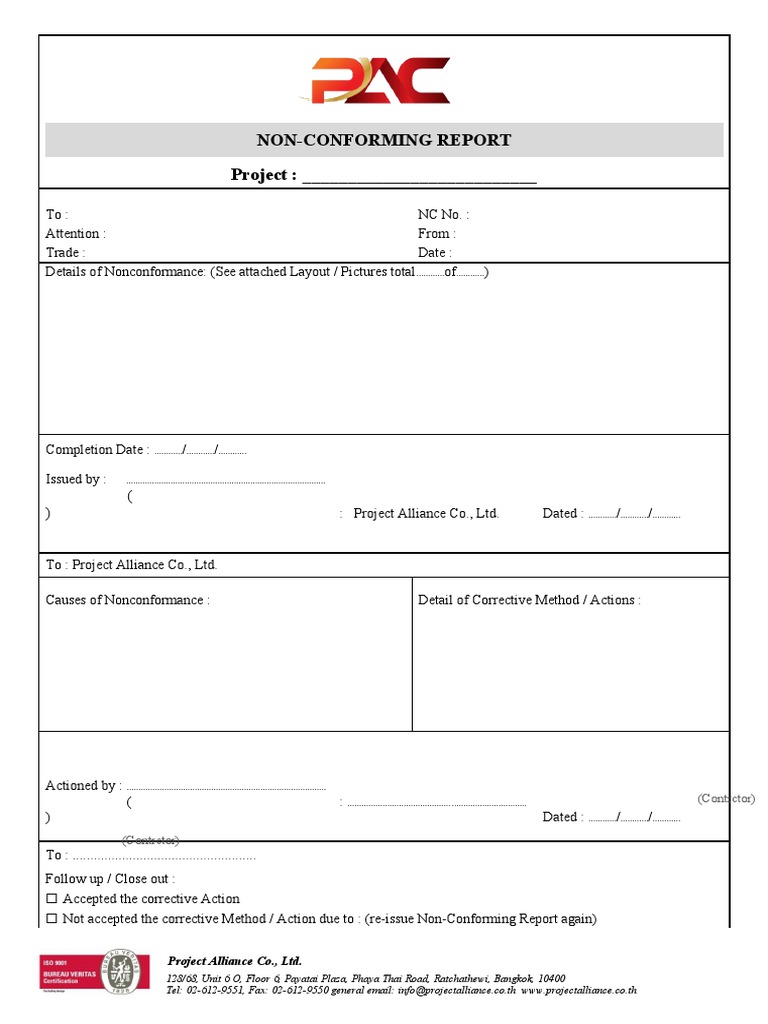 FM-MR-13 NCR (Eng) (2020-11-16) | PDF