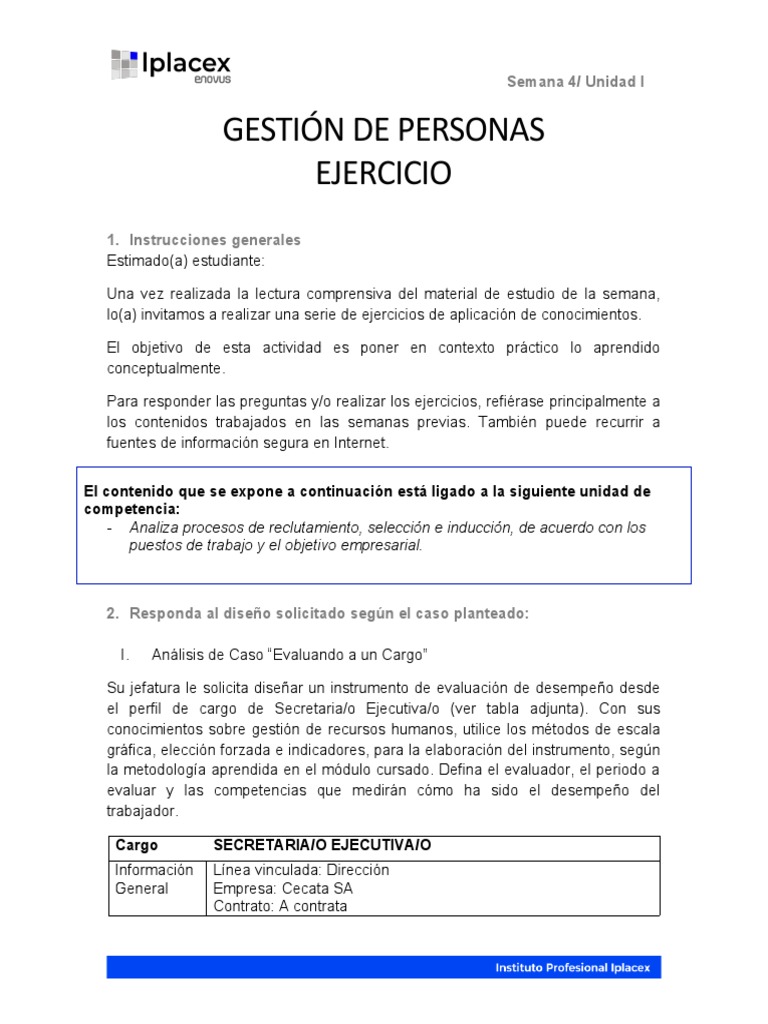 Ej 4 | PDF | Gestión de recursos humanos | Business