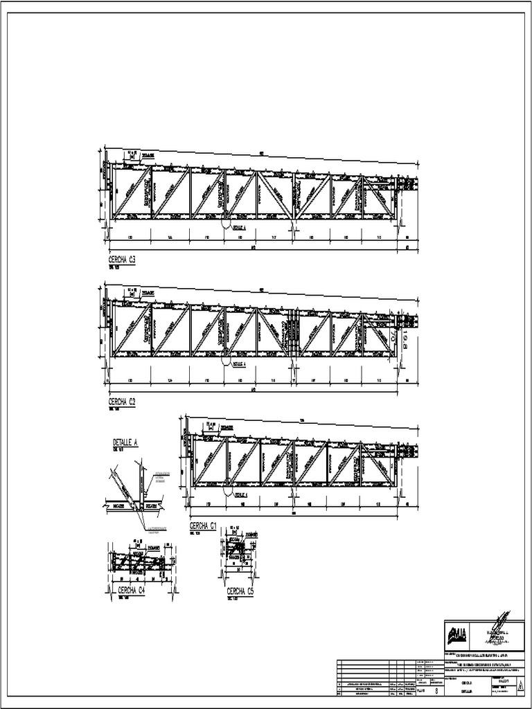 MJA2251-PLA-MODULOS-Ver (B) - 20230106 (Firmados) - Edificio A 4 Pisos (Plano 08) | PDF