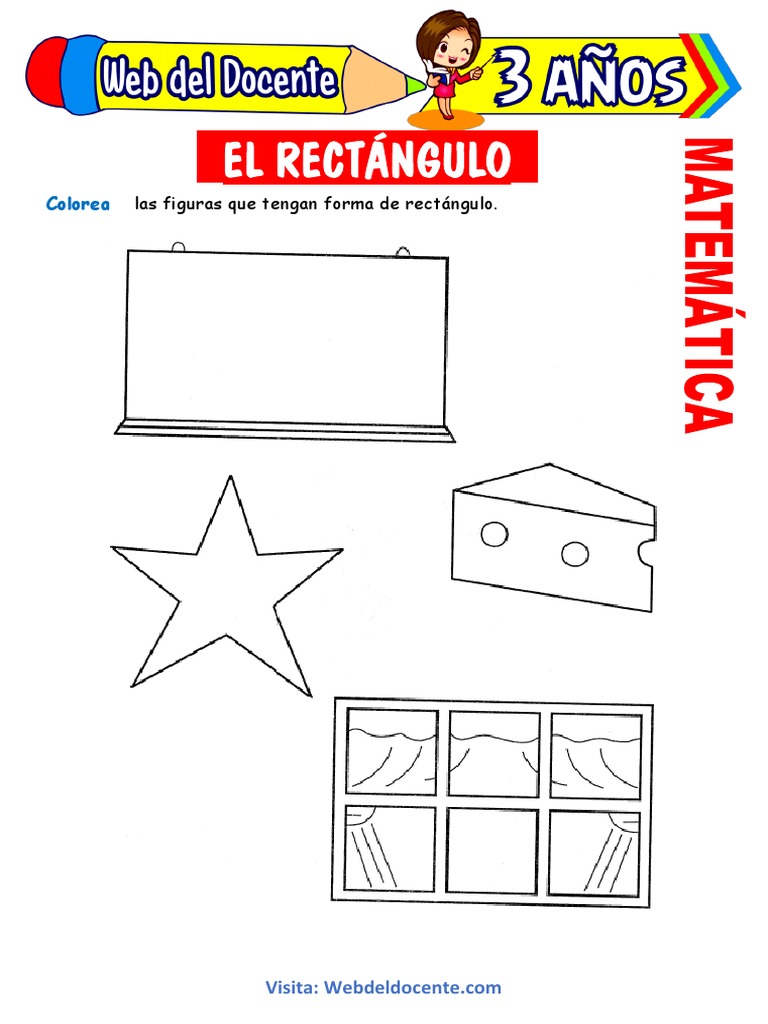 El Rectángulo - : Las Figuras Que Tengan Forma de Rectángulo | PDF