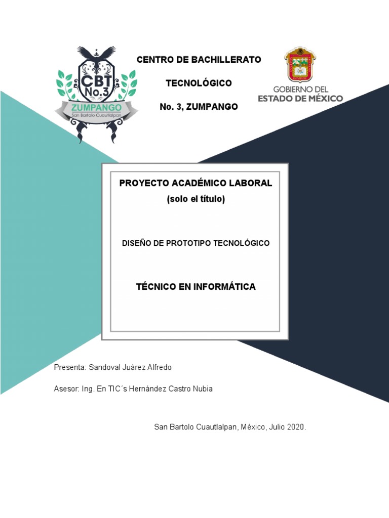 Proyecto Academico Laboral | PDF