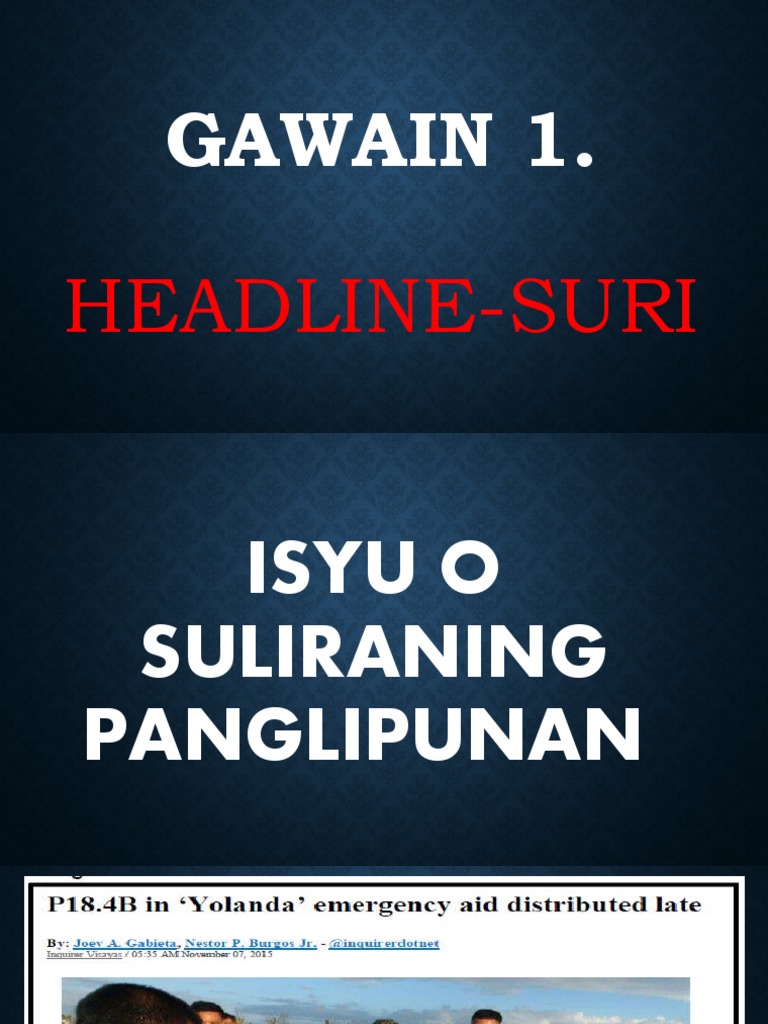 1 Headline Suri | PDF