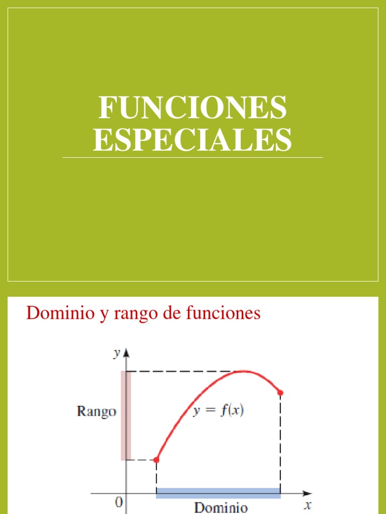 Tipos de funciones matemáticas básicas | PDF | Función (Matemáticas ...