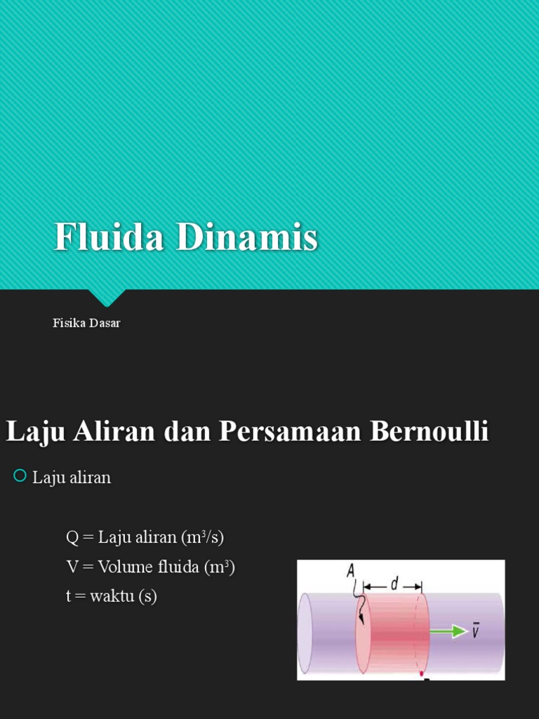 Fluida Dinamis: Fisika Dasar | PDF